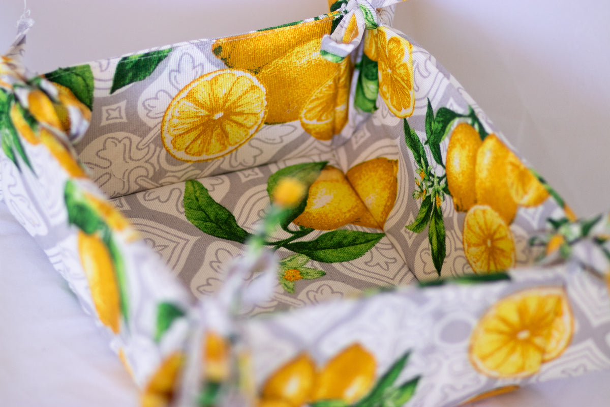 Square Bread Basket - AMALFI COLLECTION | ladolceboutique.com.au