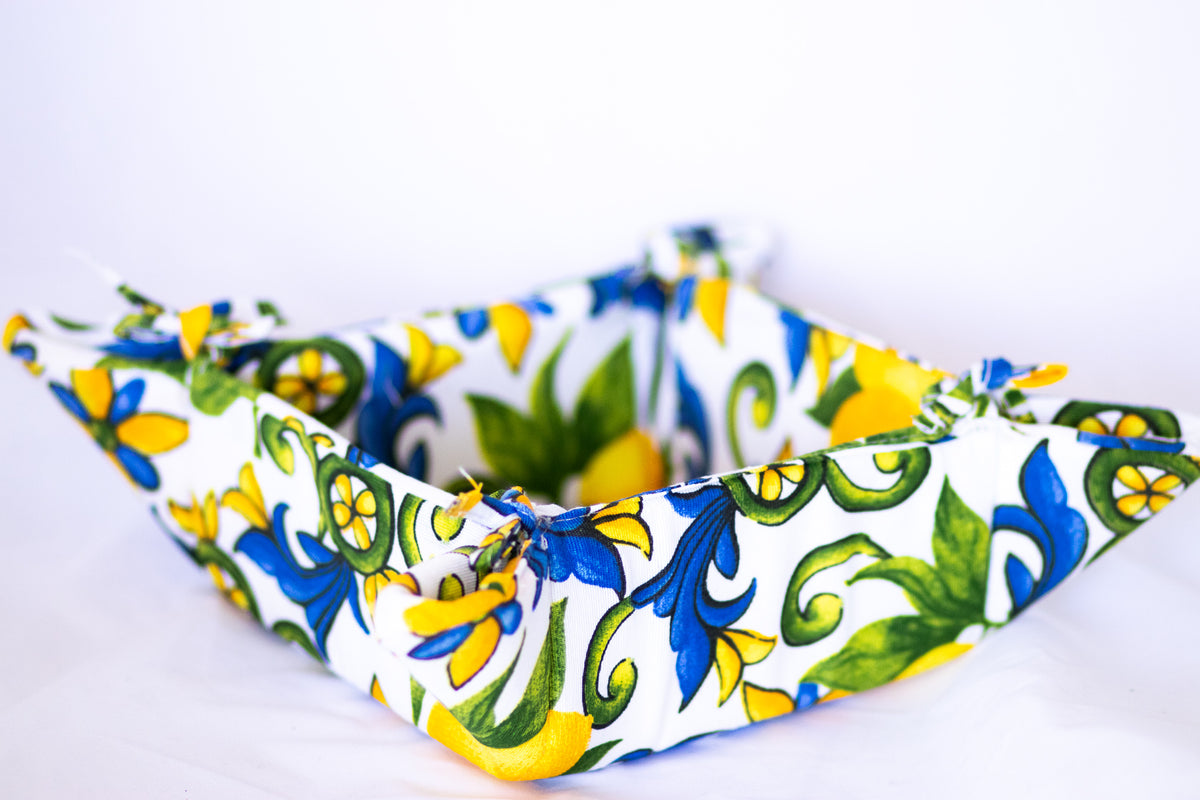 Square Bread Basket - POSITANO COLLECTION | ladolceboutique.com.au